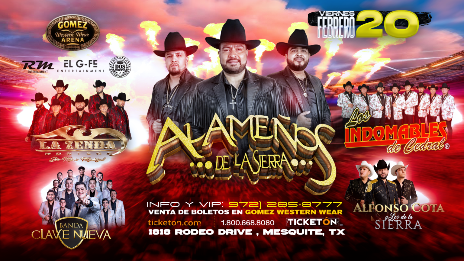 Gomez Western Wear Arena – More Than a Venue. It’s a Destination.
